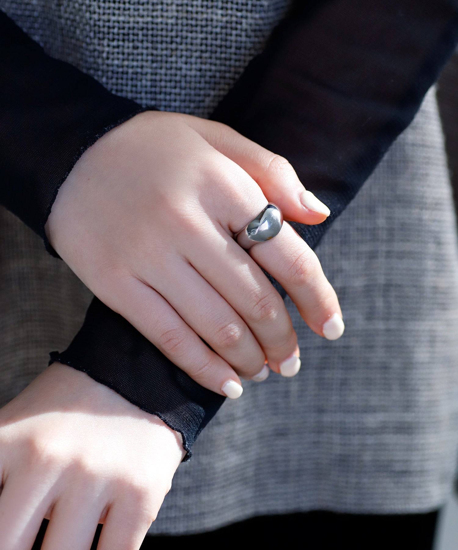 Nuance Volume Ring [Stainless Steel] (kb060013r) | mimi33 ONLINE STORE