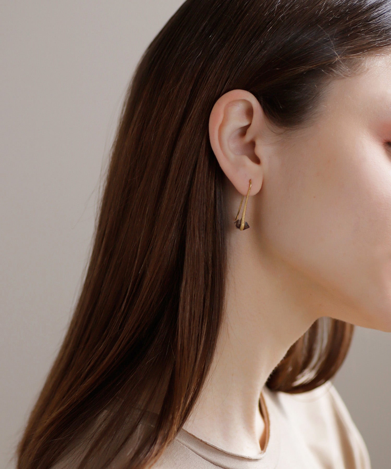 【Online Exclusive】Gemstone Hook Earrings [925 Silver] (dg270445p ...